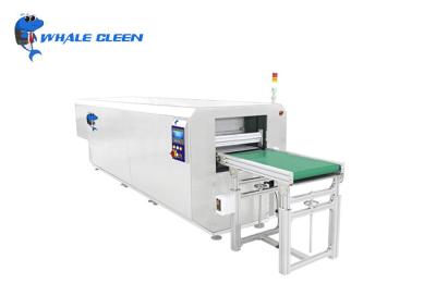 China 175L Through Type Industrial Ultrasonic Cleaning Machine With Metal Belt For Car Component for sale