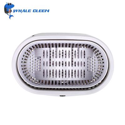 China 600ml Denture Ultrasonic Cleaner 155×95×52mm Digital Display for sale
