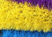 China 4m Wide Playground Colored Artificial Turf Grass Rolls for sale