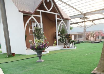 Cina Erba artificiale del giardino 3x3m di resistenza all'abrasione per il balcone dell'appartamento in vendita