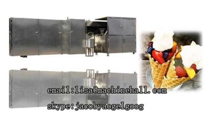 China Ice Cream Cone Production Line Production Process|Waffle Cone Machine for sale