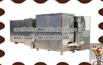 China Waffle Cone Equipment|Ice Cream Crispy Cone Machine Line Stainless Steel for sale