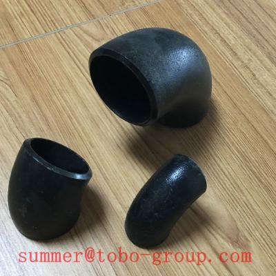 China Stainless steel food grade 304l / 316l welding elbow pipe fitting for sale