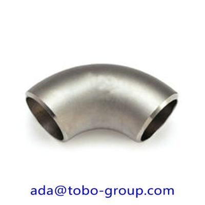 China WP304H Stainless Steel Butt Weld Fittings Long Radius 90 Degree Elbow DN15 - DN1200 for sale