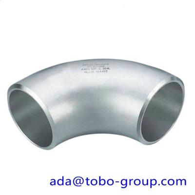 China ASME B16.11 SW 90 Degree Stainless Steel Elbow ASTM SA234 WPB Elbows for sale
