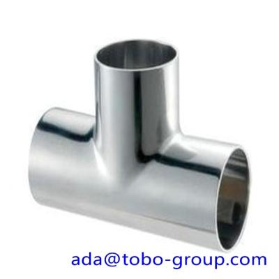 China Super duplex uns s32750 Stainless Steel Tee 1 - 48 inch ASME B16.9 for sale