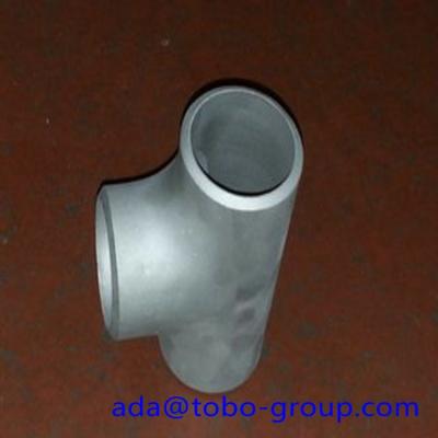China ASME B16.9 WP304H Seamless / Weld Stainless Steel Pipe Tee , Thickness Sch10-160 for sale