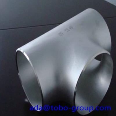 China Corrosion Resistance Stainless Steel Tee 316ti , 317l , 347h Butt Weld Tee for sale