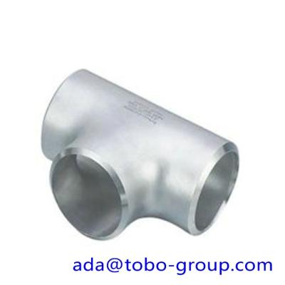 China SGS Stainless Steel Tee Material 310s , 9 04l , A815 S31803 Size 1 - 48inch for sale