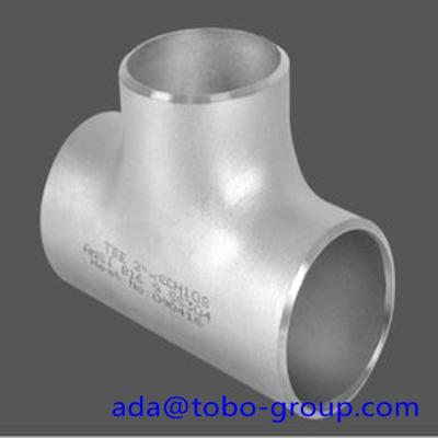 China UNS S32750 UNSS32760 Stainless Steel Tee DN15-1200 Sch5 ~ Sch160XXS Wall thick for sale