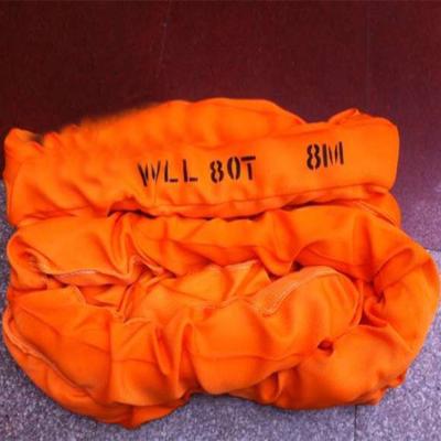 China 80Ton  Round slings China supplier brand SLN for sale