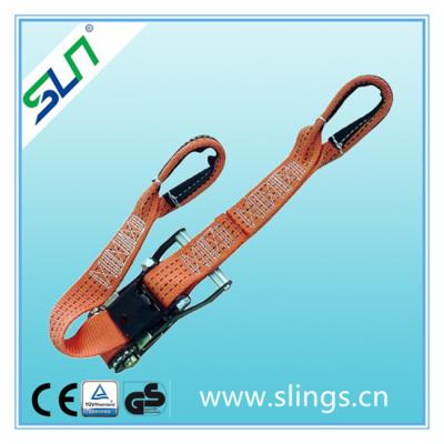 China Eye type Ratchet tie down / cargo lashings from HEBEI SLN SLING for sale