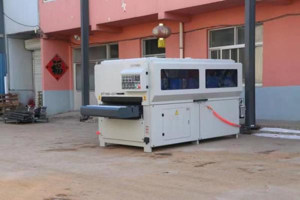 Wood Oscillating Curve Brush Sanding Machine Auto Feeding Polishing