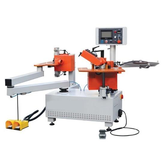 Double Folding Arm curved Edge Bander Automatic Cnc Straight And Curved Line