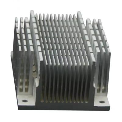 China Aluminum Extrusion Profile Square Heatsink Large Extruded Heat Sink for sale