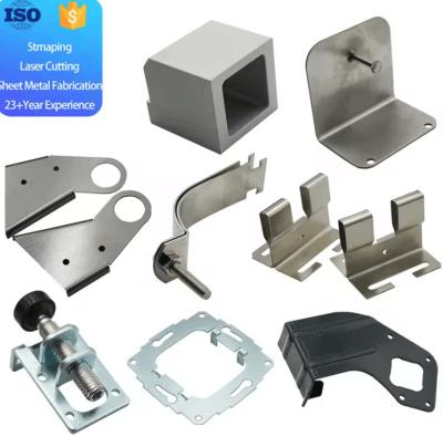 China OEM Präzisionsplatten-Metallverarbeitung Schweißen Stempelplatten-Metallteile zu verkaufen