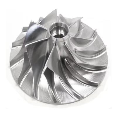 China Custom CNC Machining Precision Casting Blades Stainless Steel 304 Outboard Pump Impeller Water Jet Impeller for sale