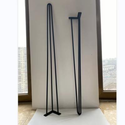 China 4/10/12/14/16/18/28 Inch Carbon Steel Furniture Legs-Black Powder Coated Heavy Duty Desk/Sofa/Cabinet Legs for sale