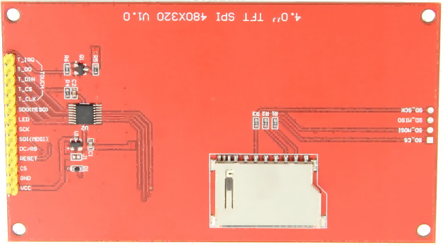 YBR040JGS-Q1 4-inch SPI Display LCD Module with 480x320 Resolution and Resistive Touch for Embedded Applications 1