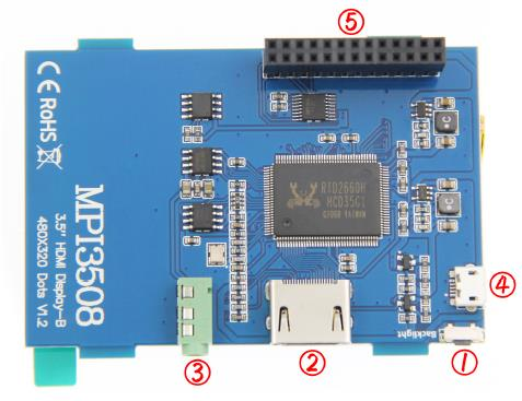3.5 Inch TFT Resistive Touch Screen 480&Atilde;&AElig;&Atilde;&cent;&acirc;&not;&acirc;320 Resolution LCD Display Module 0