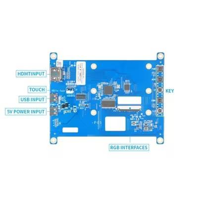 YB050WVR-P01 5 Inch HDMI RGB LCD Controller Board