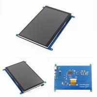 China 7 Inch IPS TFT Screen 800x480 5 Point Capacitive Touch Screen Raspberry Pi Compatibility for sale
