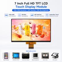 China 7 Inch Touch Display Module eDP Interface Full HD Touch Display 1920x1080 500 Nits Brightness for sale