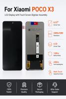 Quality 6.67 Inch Phone Screen Full HD Xiaomi Poco X3 Display Display Touch Digitizer for sale