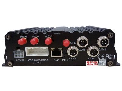 China Vehicle CCTV Camera AH103(HD) 4CH HDD DVR Móvil 4 Canales 3G/GPS Chile Mexico for sale