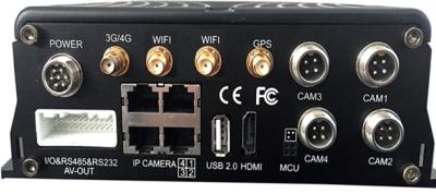 China AL203(NVR) GPS 3G 4CH HDD Mobile DVR Vehicle CCTV Camera GPS Tracking system for sale