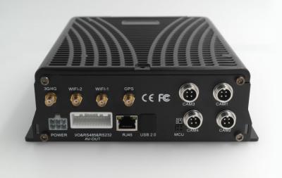 China AL2000 (720P) GPS 3G 4CH AHD HDD CMSV6  Mobile DVR Vehicle CCTV for sale