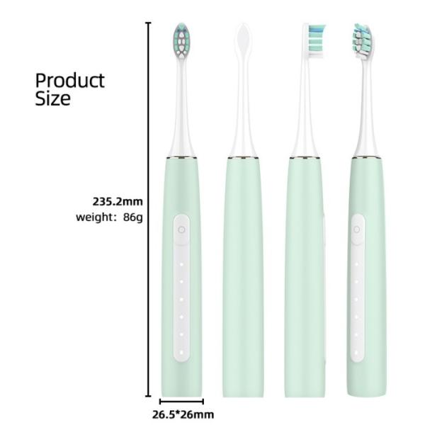 Quality 31200VPM IPX7 Smart Electric Toothbrush With Type C Charging Light Weight for sale