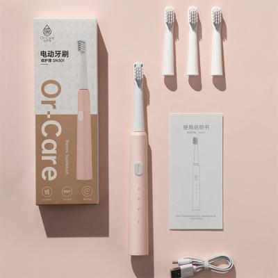 China Escova de Dentes Elétrica Sônica Automática Inteligente 25000VPM Frequência IPX7 Impermeável à venda