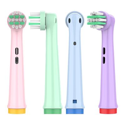 Cina Ricambio di teste di spazzolino acustico in silicone per bambini in vendita