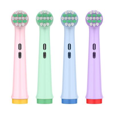 Cina Ricambio di teste di spazzolino acustico in silicone per bambini in vendita