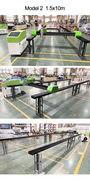 Quality 1500W CNC Fiber Laser Cutting Machine AutoCAD Compatible 1500-3000mm Laser for sale