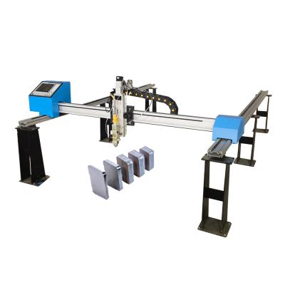 China Portable 1500W Gantry Fiber Laser Cutter Easy-to-Use CNC Small Metal AI Dxf Cut Designs Portable 3015 Cypcut Hiwin Guid Rail for sale