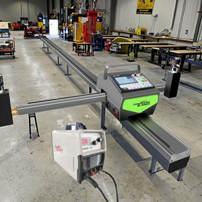 China Portable 55A CNC Plasma Cutting Machine Quality 6 mm Metal Decorate Board Cut 120A RATED Power Includes Source Consumable Packs for sale