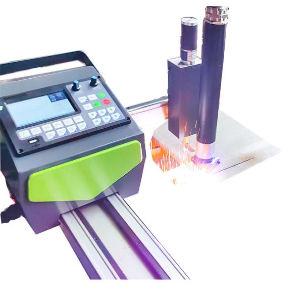 Quality Mini CNC Plasma Cutting Machine 1300-2500 mm Stainless Steel Stepper Motor Speed for sale