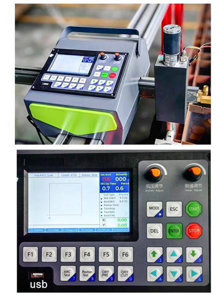 Quality CNC System F2100K F2300K 5 INCH 7 INCH HD Screen Display Easy Operate Torch for sale