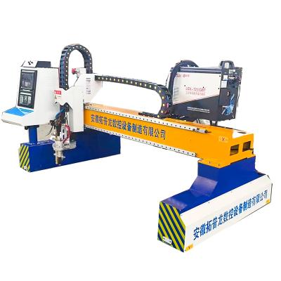 China Servo Motor  Heavy Gantry Cnc Plasma Cutter Machine Effective Cutting Area for sale
