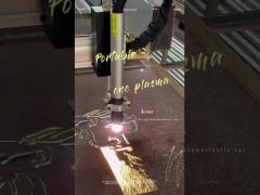 Mini Portable Gantry CNC Plasma Cutting Machine Precise  P60 Torch HD Power 55A Ultra Optional OXY Flame Propane Acetylene