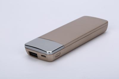 Cina cassa del metallo della Banca di potere di 4500mAh LED piccola per la macchina fotografica digitale in vendita