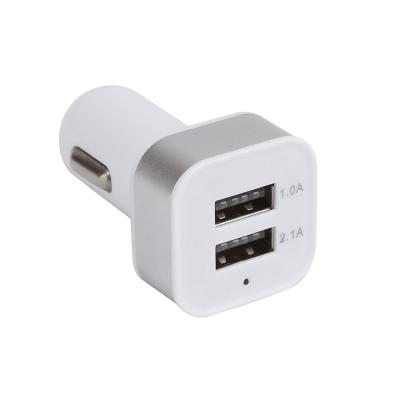 中国 モバイル機器のための移動式 2.1A 携帯電話普遍的な USB 車の充電器 販売のため