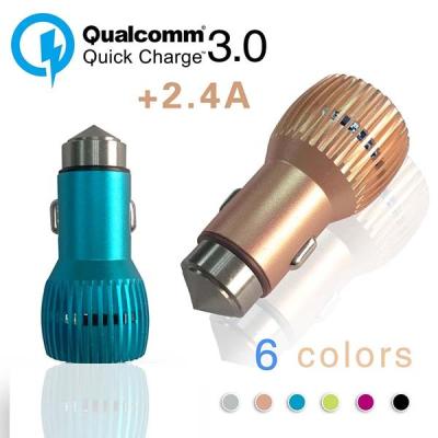 Cina Lega mobile del caricatore dell'automobile del Usb del caricatore dell'automobile dell'universale di Qualcomm 3,0 in vendita