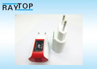 Cina caricatore universale di viaggio di USB di logo dell'OEM del caricatore del usb del caricatore 5V 2.1A 2 del telefono cellulare con lo schermo del LED in vendita