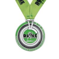 China Custom Precision Engraved Marathon Medals Zinc Alloy 1.5 Inch Ribbon for sale