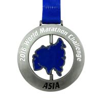 China Custom Precision Engraved Marathon Medals Zinc Alloy 1.5 Inch Ribbon for sale
