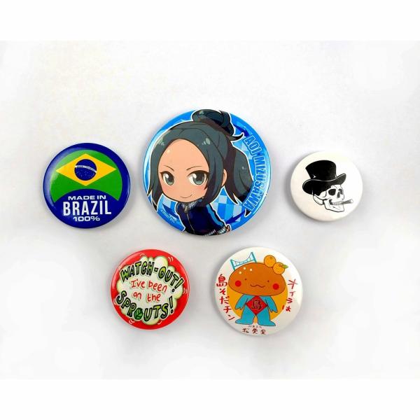 Quality Emblem / Lapel Pin Promotional Button Badge With Safety Pin For Marathon for sale