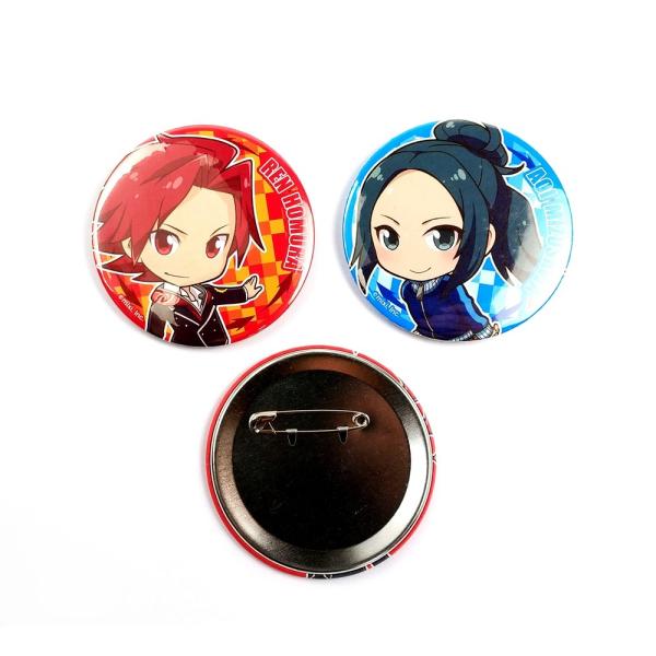 Quality Emblem / Lapel Pin Promotional Button Badge With Safety Pin For Marathon for sale